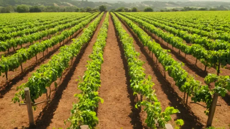 Planta De Maracuyá Cultivo Del árbol Y La Enredadera